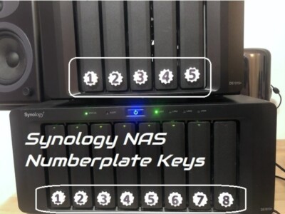 Synology NAS Numbered Drive Bay Keys X9 Type D5, D6, D8, D9, R6, or R8 ...