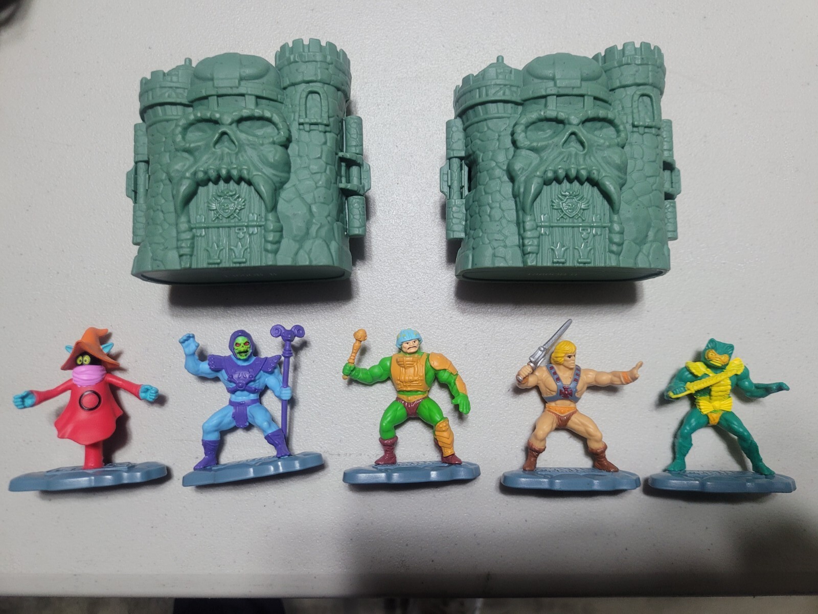 He Man Mini Figure Lot With Castle Of Grave Skull | eBay
