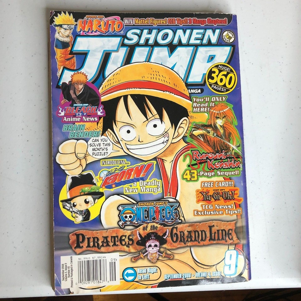 SHONEN JUMP MAGAZINES ANIME MANGA COMIC YEARS 2005 TO 2007 = SELECT ...
