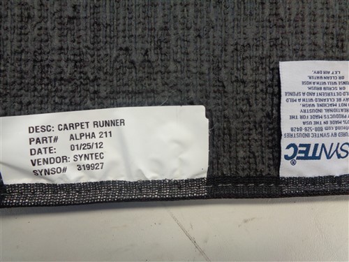 LEGEND ALPHA 211 SYNTEC 319927 RED CARPET RUNNER 71 1/2" x 33" MARINE ...