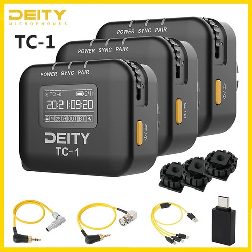 DEITY TC-1 Kit Wireless Timecode Box Generator Microphone Time Coder ...