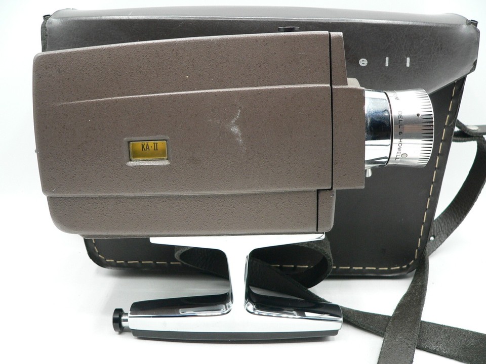 Super 8 Bell & Howell Optronic Eye Perpetua Drive Movie Camera With ...
