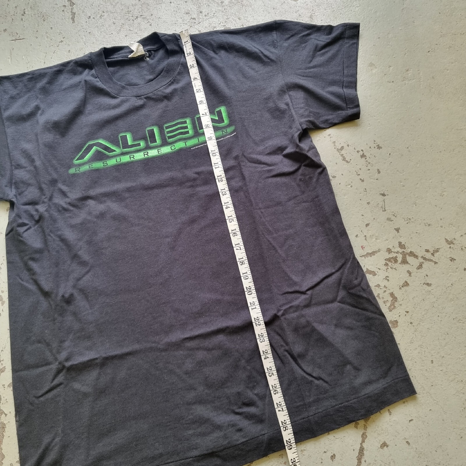 VINTAGE ALIEN MOVIE T SHIRT RARE 1998 SINGLE STICH TEE | eBay