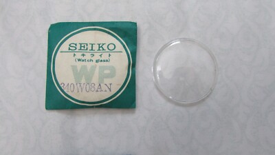 VINTAGE NOS SEIKO CRYSTAL 340W08AN ORIGINAL FOR WATCH WC3 | eBay