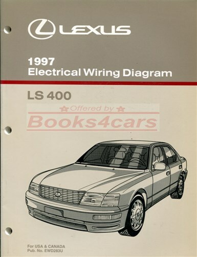 LS400 1997 LEXUS SHOP MANUAL ELECTRICAL WIRING DIAGRAM SERVICE REPAIR ...
