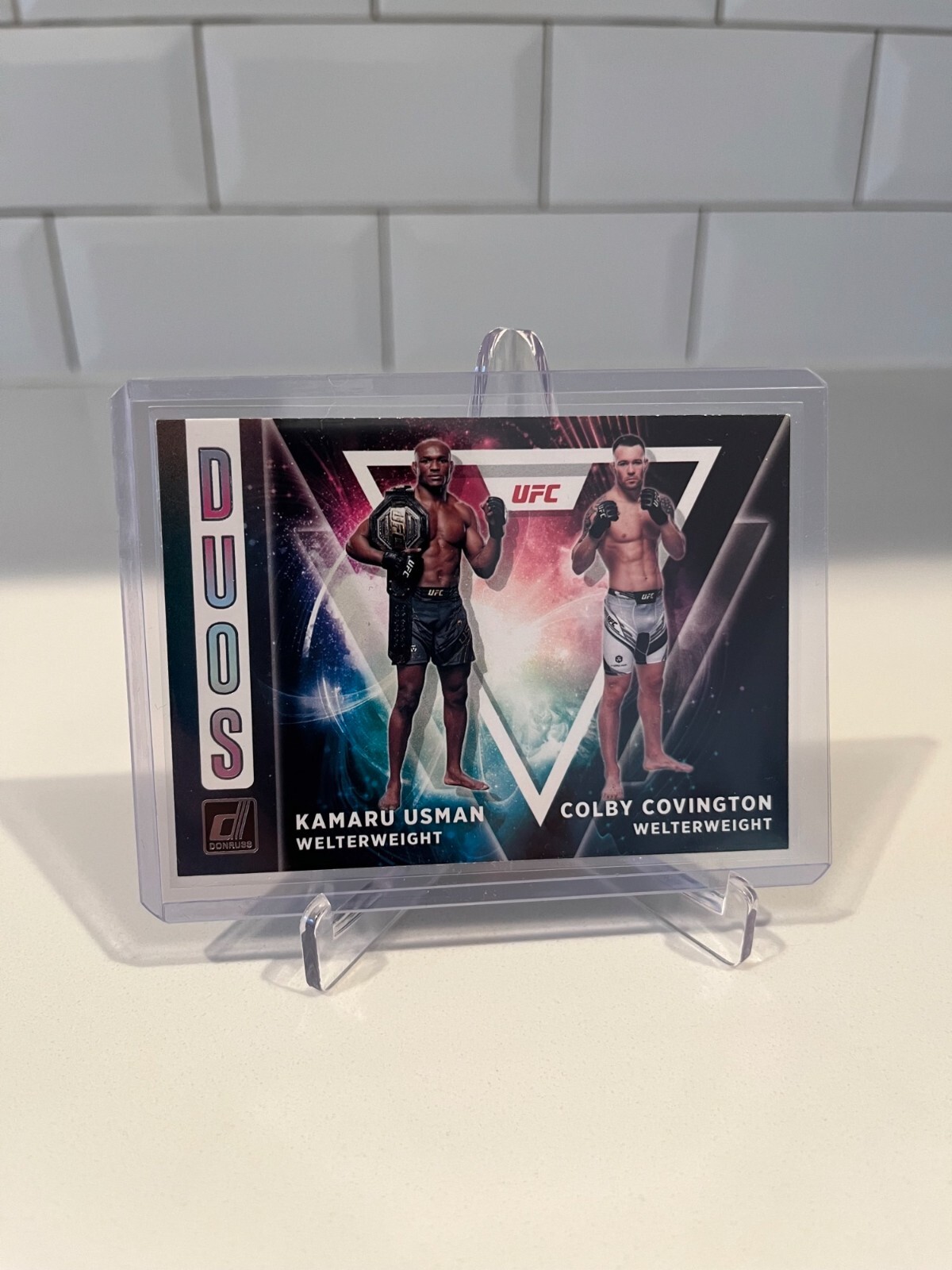 2022 Donruss UFC Kamaru Usman Colby Covington Duos #4 | eBay