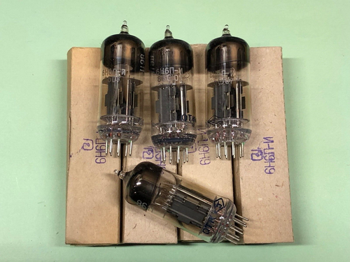 4 pcs 6N6P-I (ECC99 /E182CC/ 6N30P) DOUBLE TRIODE / NEVZ / USA SELLER ...