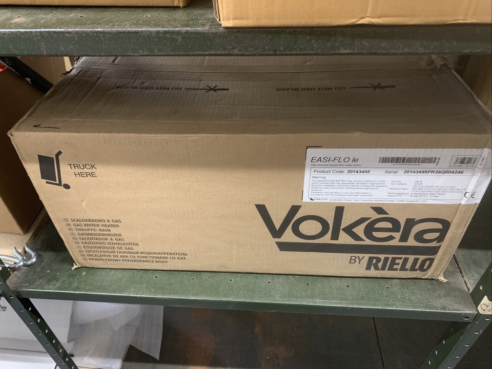 Water Heater Gas Fan Flue - Vokera Easi-Flo LE 30kW & Flue LPG | eBay UK