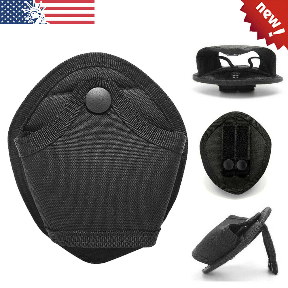 Tactical Molle Handcuff Case Pouch Heavy Duty Nylon Police Handcuff ...