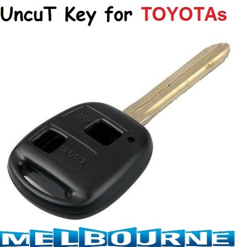 Toyota RAV4 Echo Corolla prado Remote Car Key Shell-Case-Enclosure ...