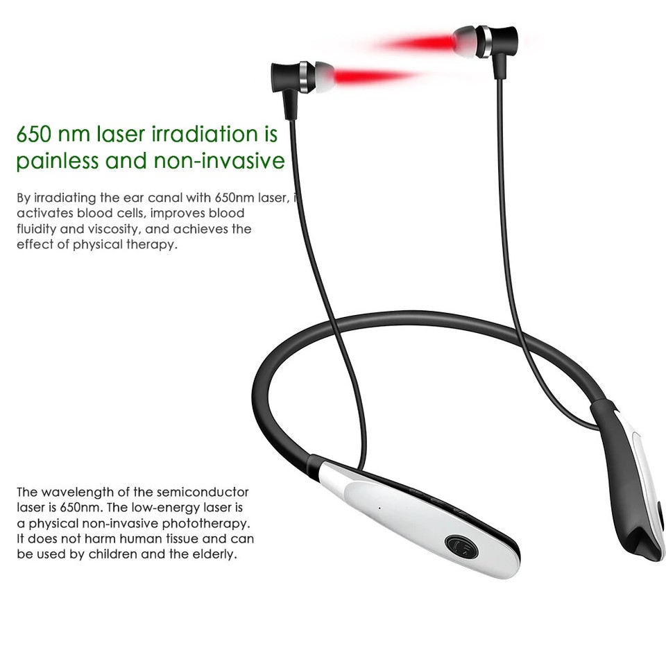 Tinnitus Ear Laser Therapy LLLT Irradiation Laser Physiotherapy Earplug ...
