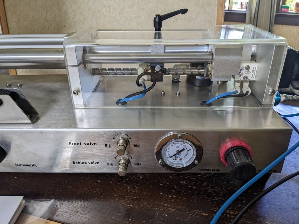 Cleveland Fully Pneumatic Piston Filling Machine Model SGP-60 | eBay