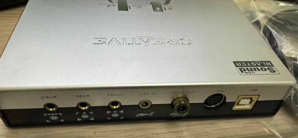 Creative Labs Live! 24-bit External Sound Blaster Model SB0490 Openbox ...