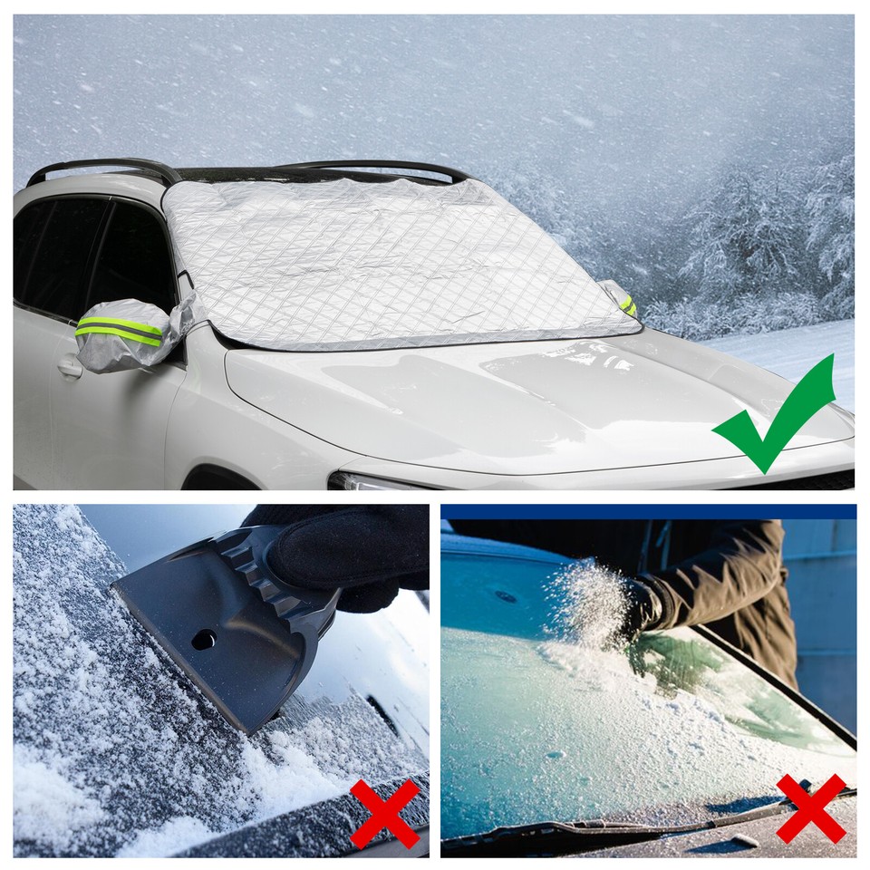Car Windscreen Windshield Frost Cover Ice Snow Shield Front Window ...