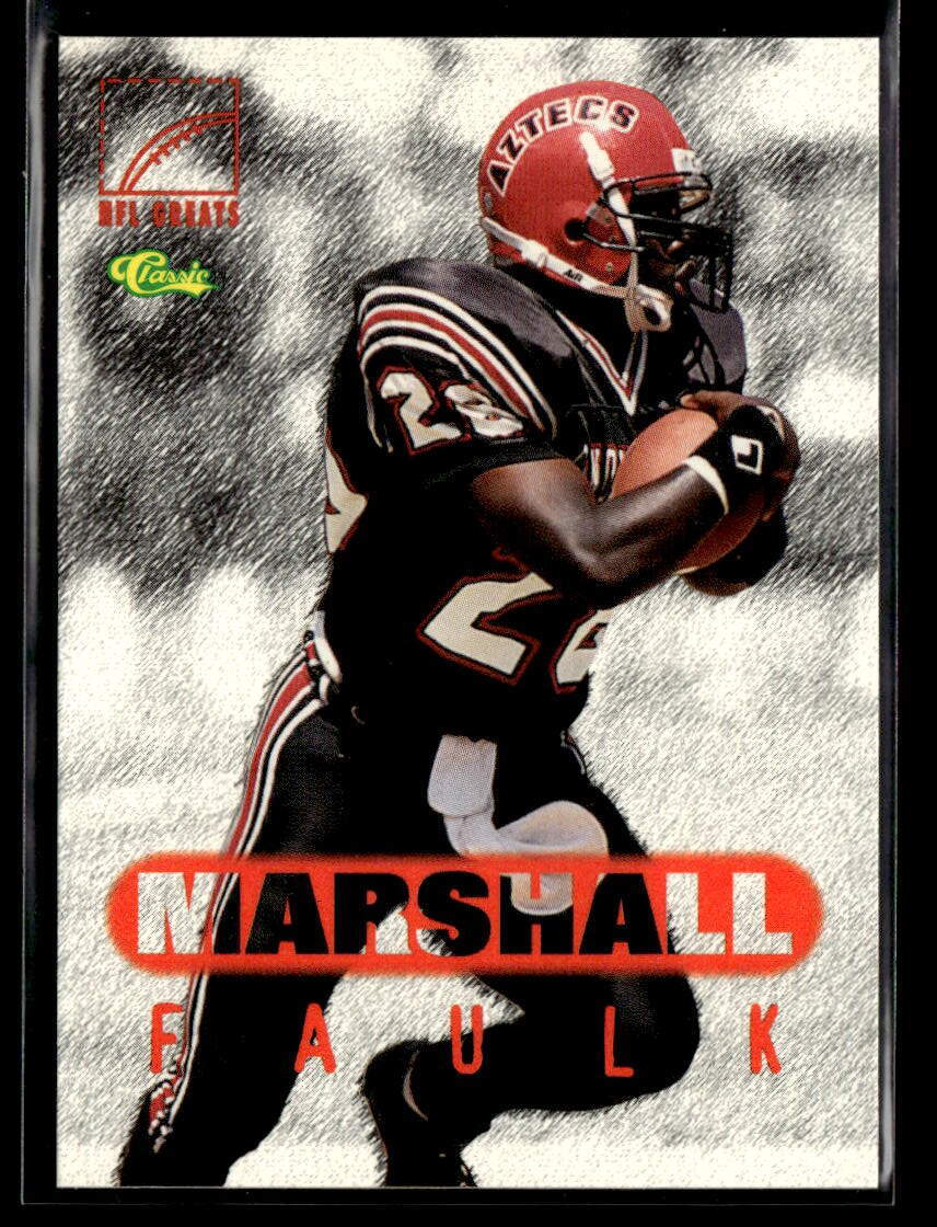 1996 Classic NFL Rookies #79 Marshall Faulk Nm/M | eBay