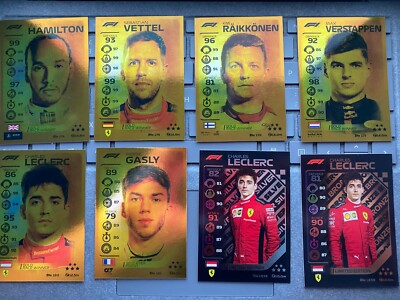 F1 Turbo Attax - GOLD and LIMITED edition cards | eBay UK