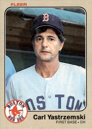 1983 Fleer Baseball Carl Yastrzemski (B) Boston Red Sox #200 | eBay