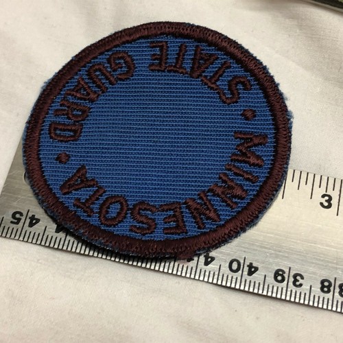 Military Patch Minnesota S. G. Badge Embroidered on Twill | eBay