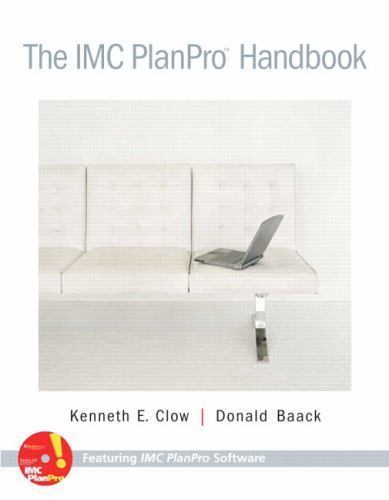 IMC PlanPro Handbook by Kenneth E. Clow and Donald Baack (2006, CD-ROM ...