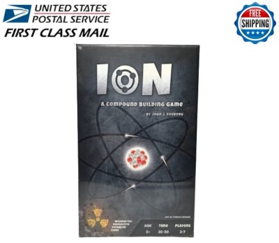 Ion: A Compound Building Game W/ Radioactive Expansion Genius Games NEW ...