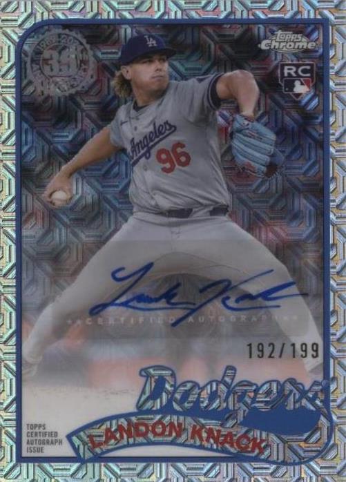 2024 Topps Update Series - 1989 Topps Chrome Silver Pack Autographs ...