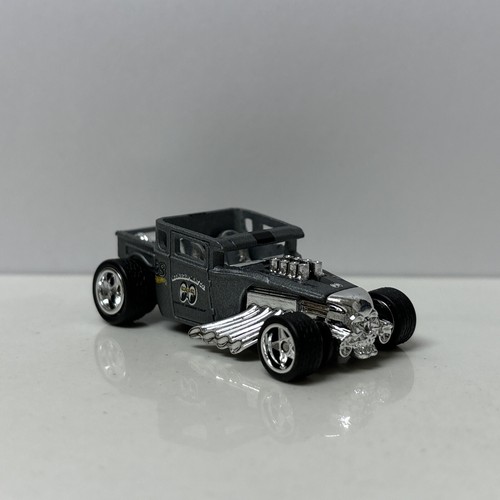 Hot Wheels CUSTOM W/REAL RIDERS Gray Bone Shaker Mooneyes | eBay