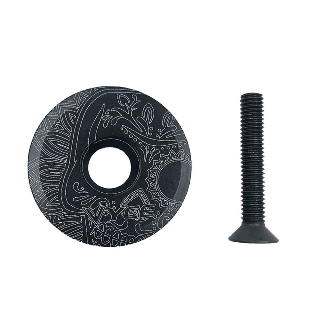 Premium VYCE Headset Carbon Top Cap Anti Corrosion Aluminum Alloy Stem ...