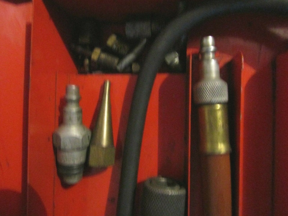 Vintage Snap-On Tools Compression Gauge w/Red Metal Case KRA-124 | eBay