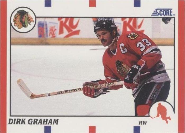 1990-91 Score - Dirk Graham #17 for sale online | eBay