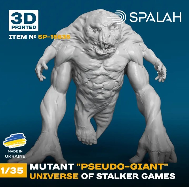 SPALAH 15635 1:35 Mutant "Pseudogiant" from the game universe STALKER ...
