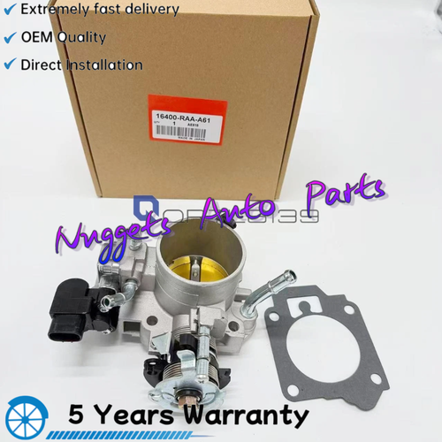 Throttle Body 16400-RAA-A61 For 2003-2005 Honda Accord 03-06 Element LX ...