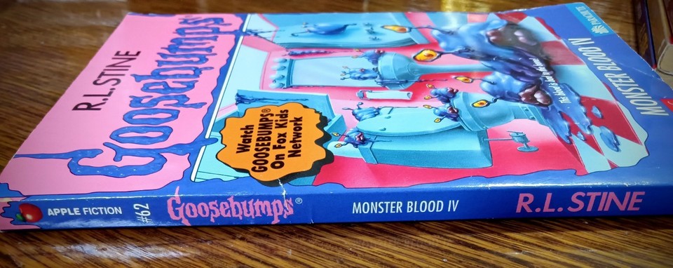 Goosebumps #62 Book Monster Blood IV First Edition R.L.Stine | eBay