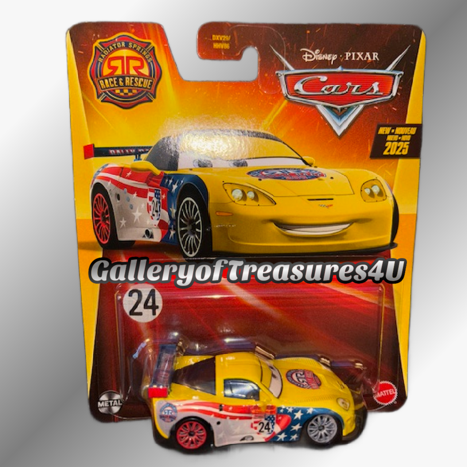 Disney Cars Race & Rescue Red Chick Hicks Mater Luigi Guido Radiator ...