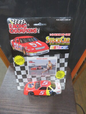 Racing Champions RICKY RUDD #5 Diecast Nascar Stock Car 1/43 -NIP | eBay