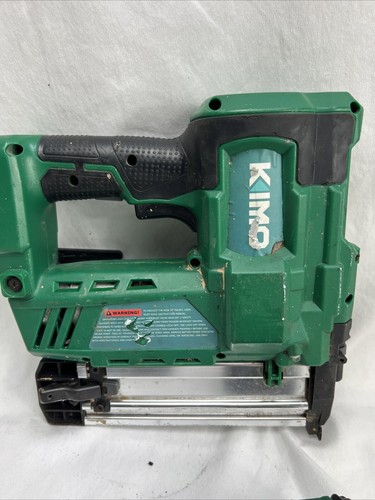 Kimo 20v 18 Gauge Cordless Brad Nailer/stapler Kit 2 in 1 Cordless- No ...