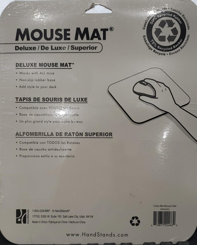 HandStand Color Me Mouse Mat Unicorn | eBay