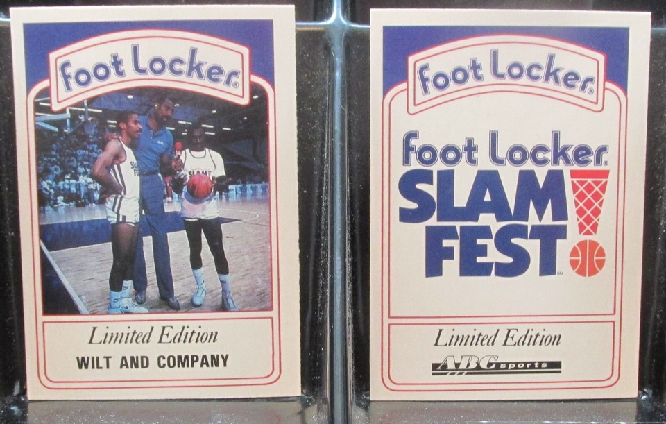 1991 Foot Locker Slam Fest - Complete 30 Card Set BONDS GRIFFEY JACKSON ...