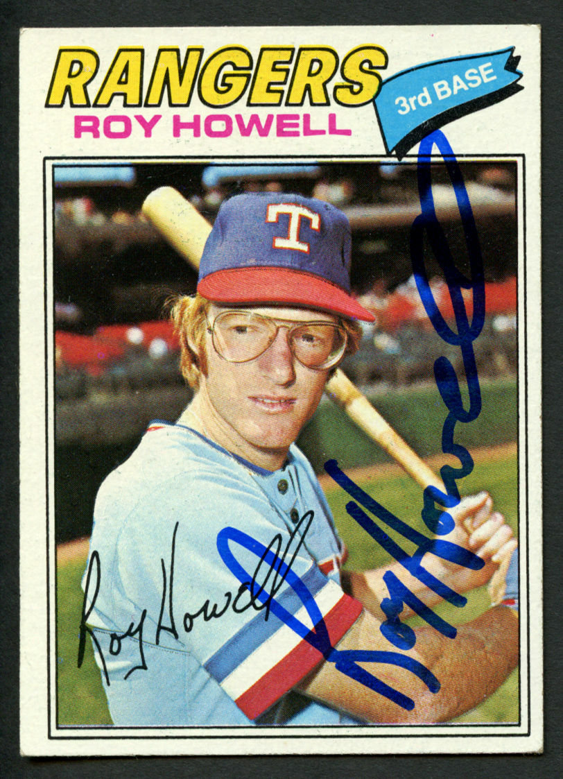 Roy Howell #608 signed autograph auto 1977 Topps Baseball Trading Card ...