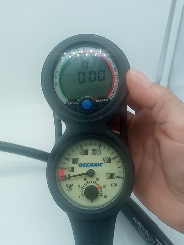 Oceanic Prodigy Dive Computer Compass PSI Gauge Regulator Scuba Diving ...