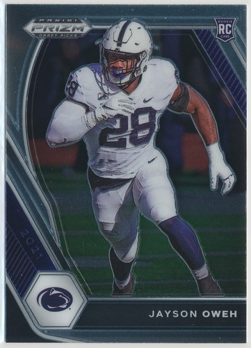 Jayson Oweh - Penn State Nittany Lions - 2021 Prizm Draft Picks - RC ...