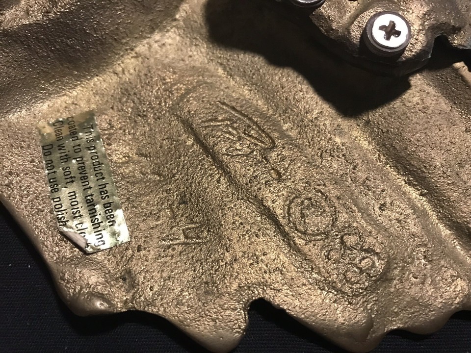 RARE 1988 BIJON J. BIJON VINTAGE METAL 24” SCULPTURE BIJAN JAZAI ...