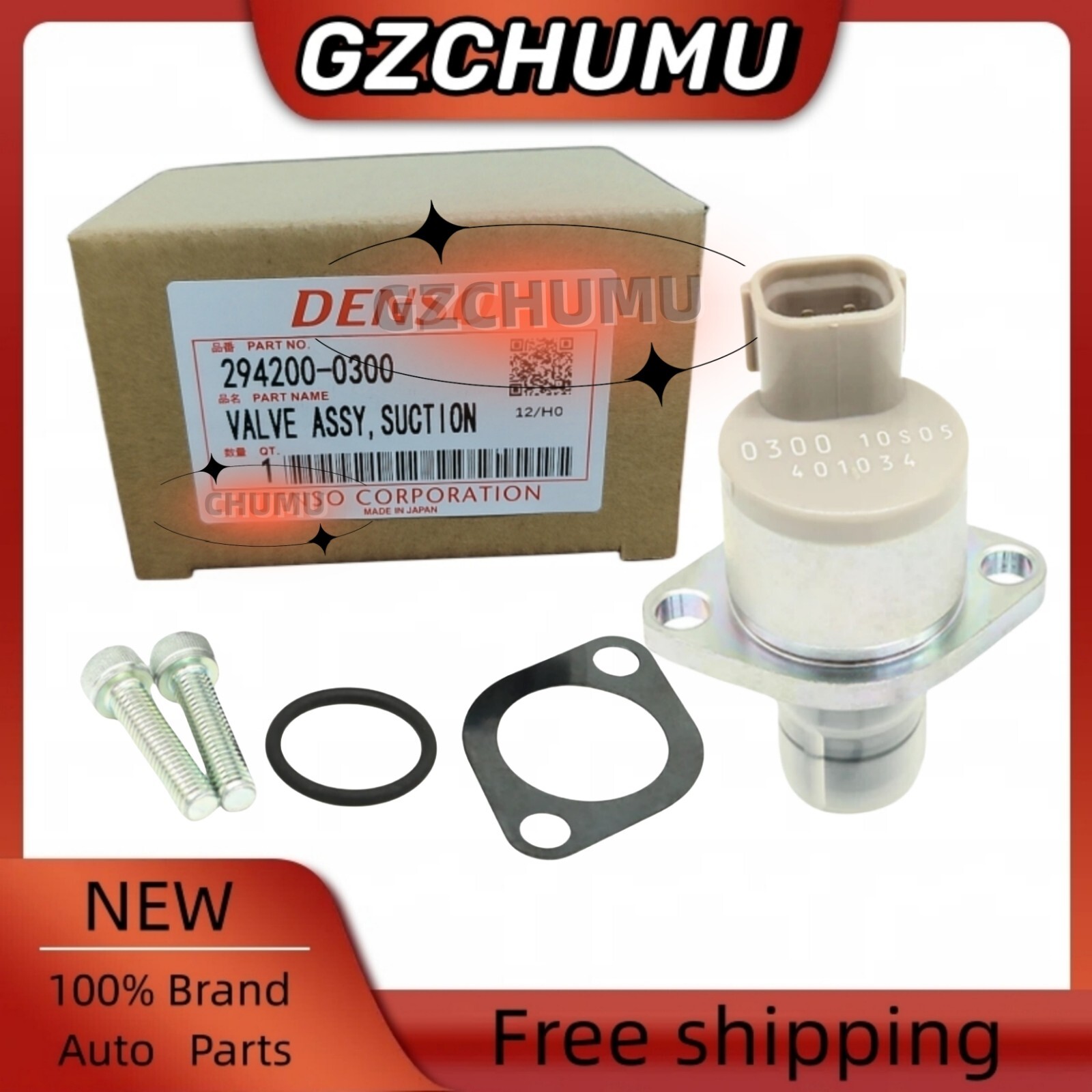 NEW DENSO Fuel Pump Regulator Suction Control SCV Valve 294200-0300 For ...