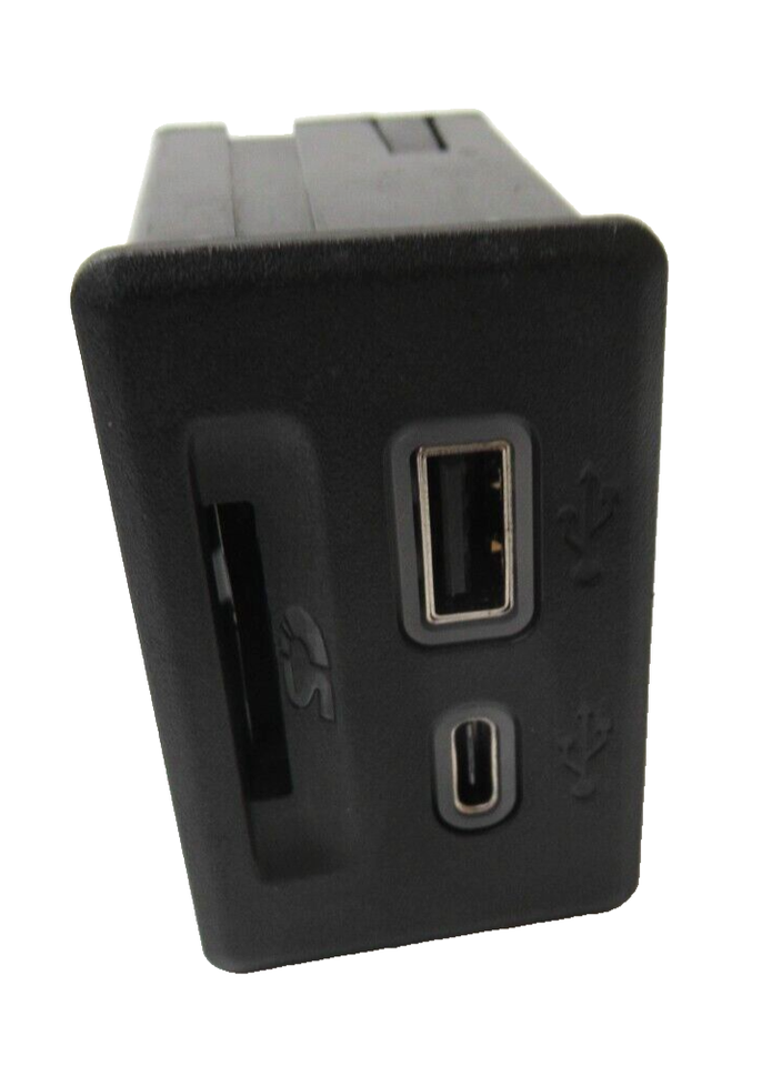 Multimedia Memory Card, USB, USBC Receptacle 2019 Buick Cadillac ...