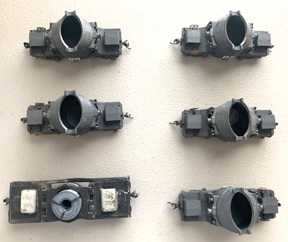 Lot of 5 Skate Pollock 75T Hot Metal Cars & 1 coil car - HO-Scale , for ...