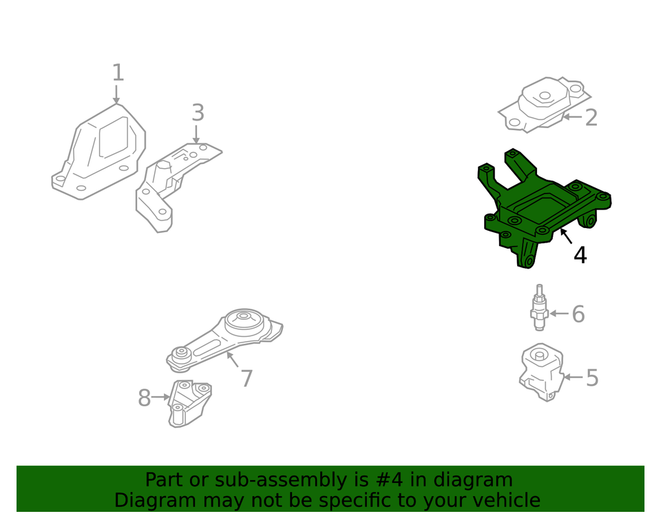 Genuine Nissan Support 11254-5RA0A | eBay
