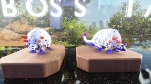 ARK ASA PVE OFFICIAL PAIR BABY DOEDICURUS ABERRANT PATRIOT H.STATUS PC ...