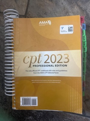 cpt 2023 professional edition ISBN 9781640162136 | eBay