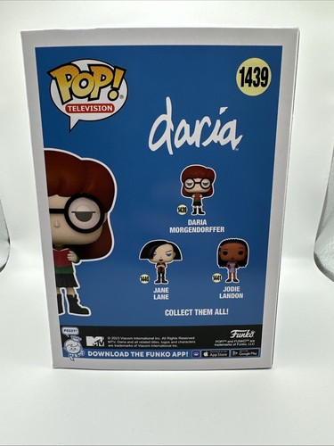 Daria Morgendorffer CHASE Limited Edition MTV Funko POP! Vinyl Figure ...