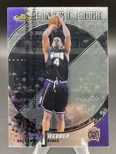 1999-00 Topps Finest Finest Edge #248 Chris Webber Sacramento Kings | eBay