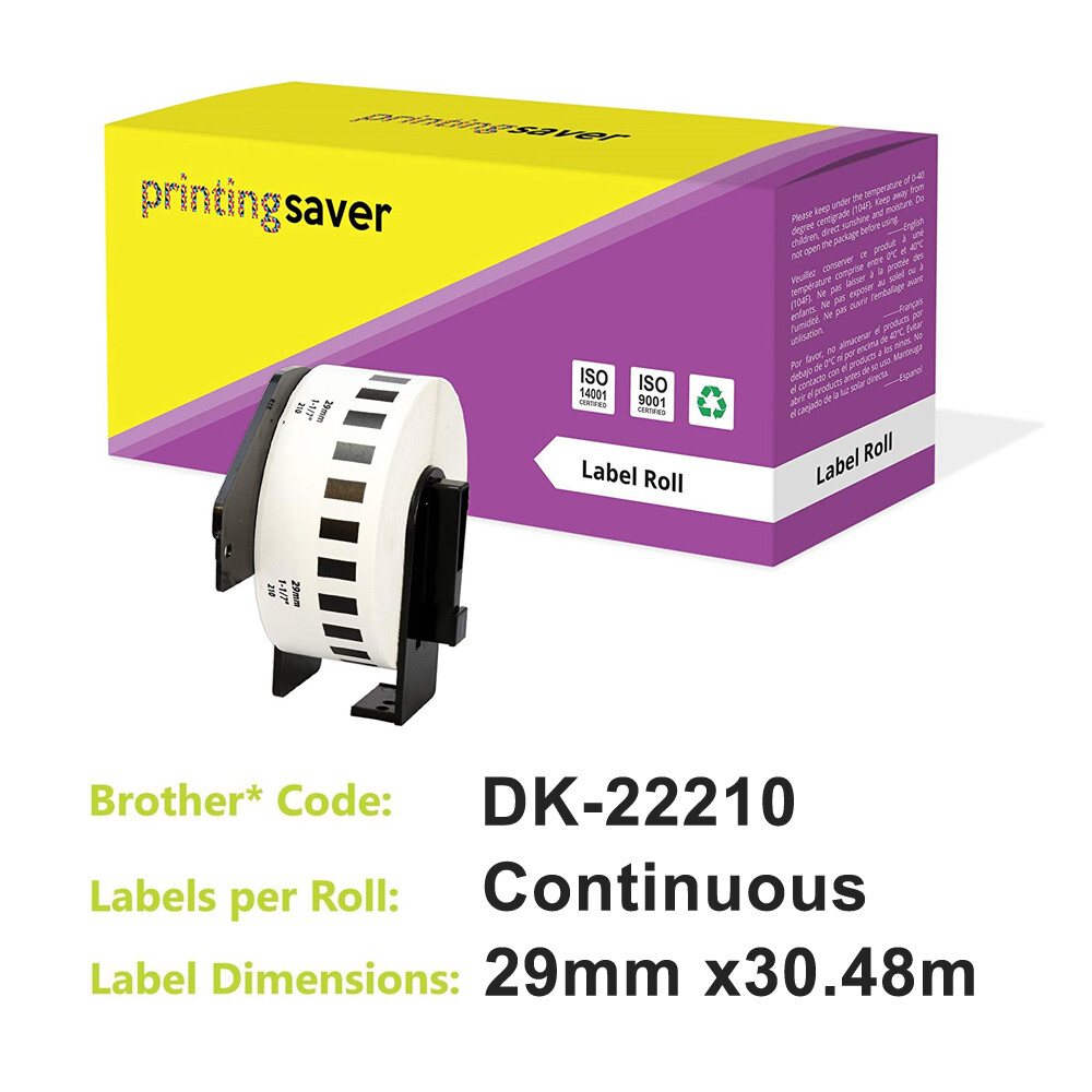 Compatible Brother Address Label DK22205 DK11201 DK11202 DK11204 ...
